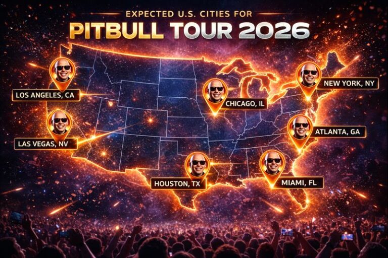 Pitbull Tour 2026: U.S. Dates, Tickets & What to Expect